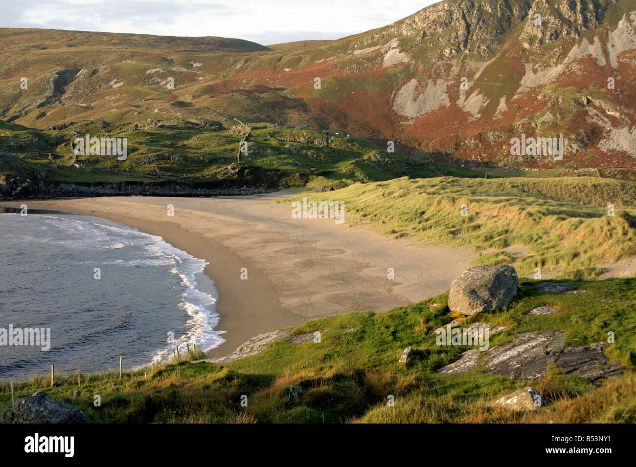 The beach at Glencolmcille, County Donegal, Ireland Stock Photo - Alamy