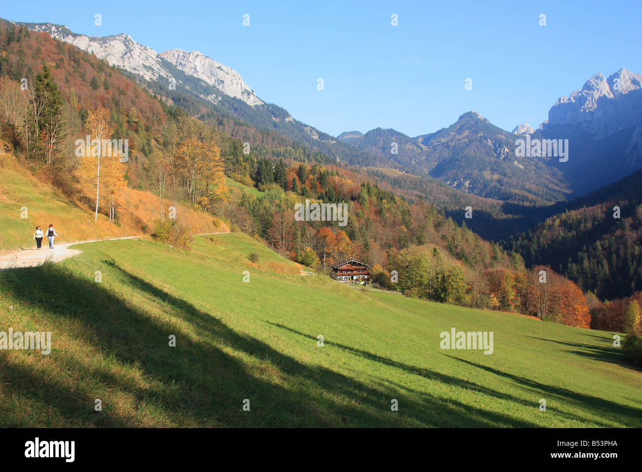 a beautiful day in the tyrolean alps Stock Photo - Alamy