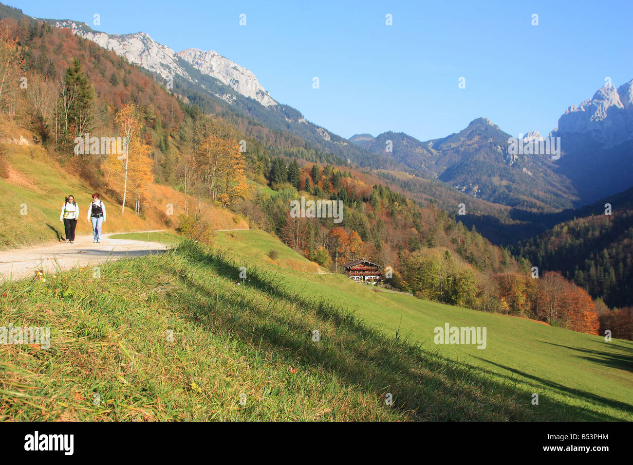 a beautiful day in the tyrolean alps Stock Photo - Alamy