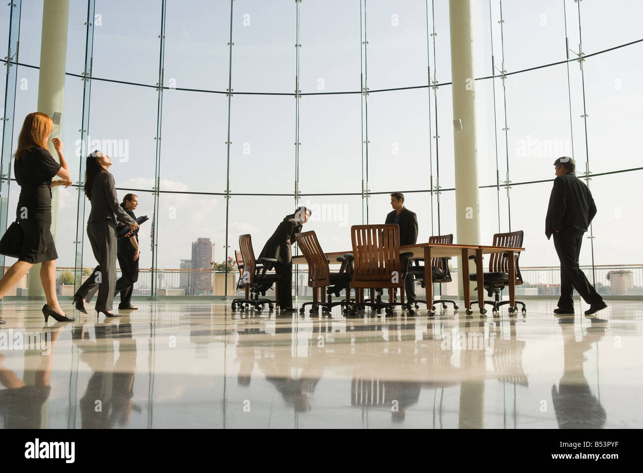 Business people in conference room for meeting Stock Photo - Alamy