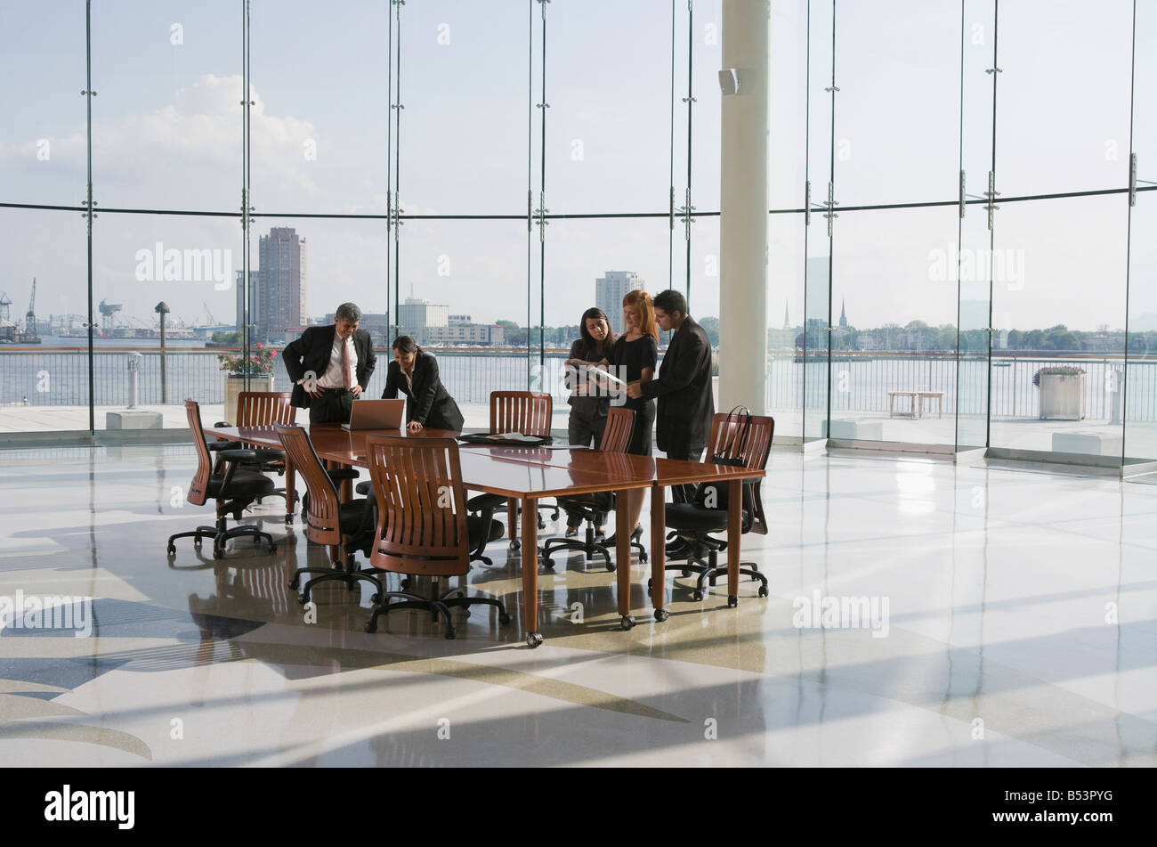 Business people in conference room for meeting Stock Photo - Alamy