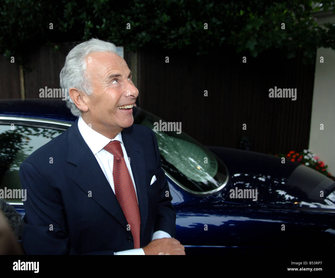 Labour supporter Lord Levy leaves his home today - he is expected to to ...