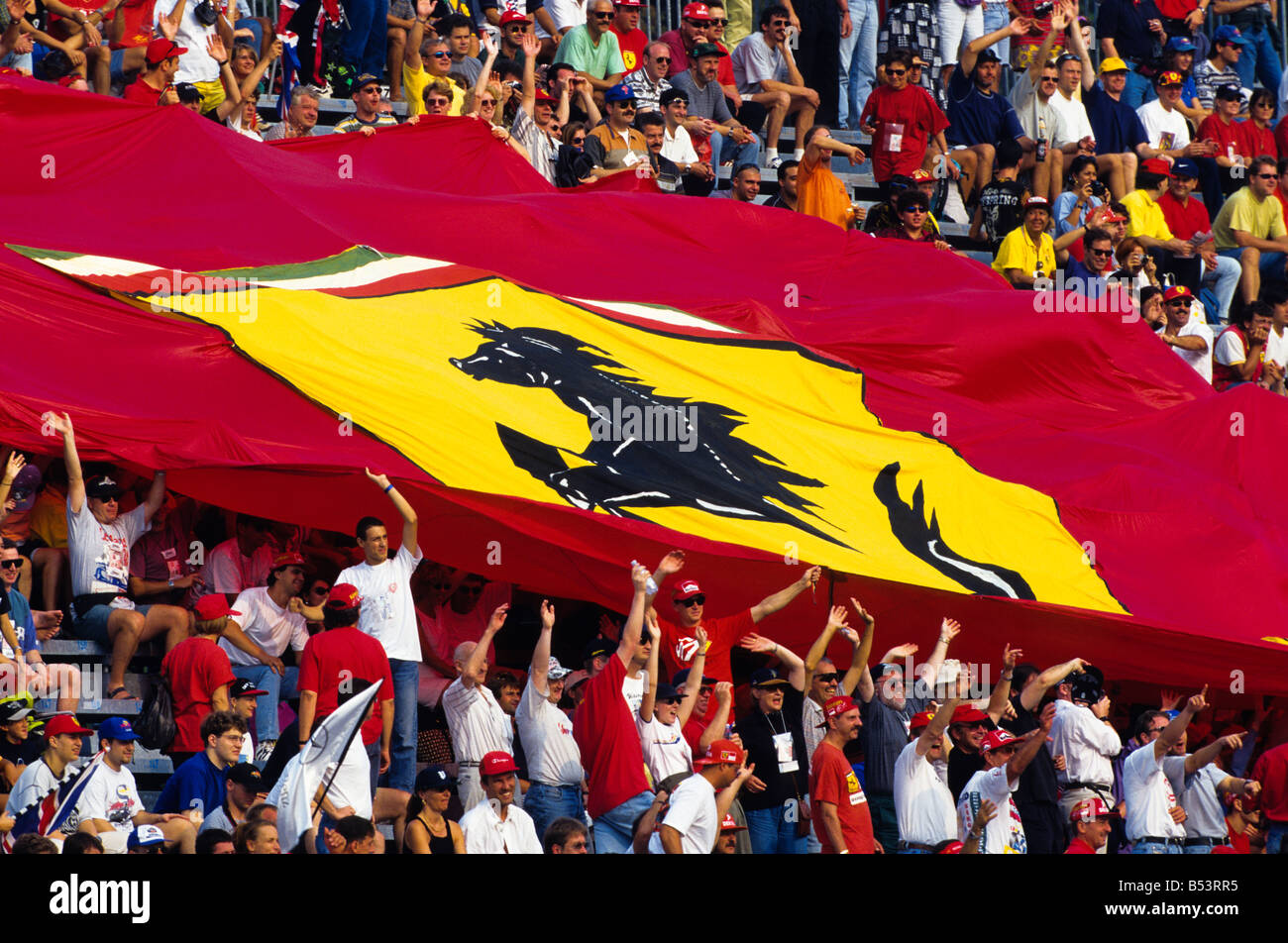 Ferrari flags hi-res stock photography and images - Alamy