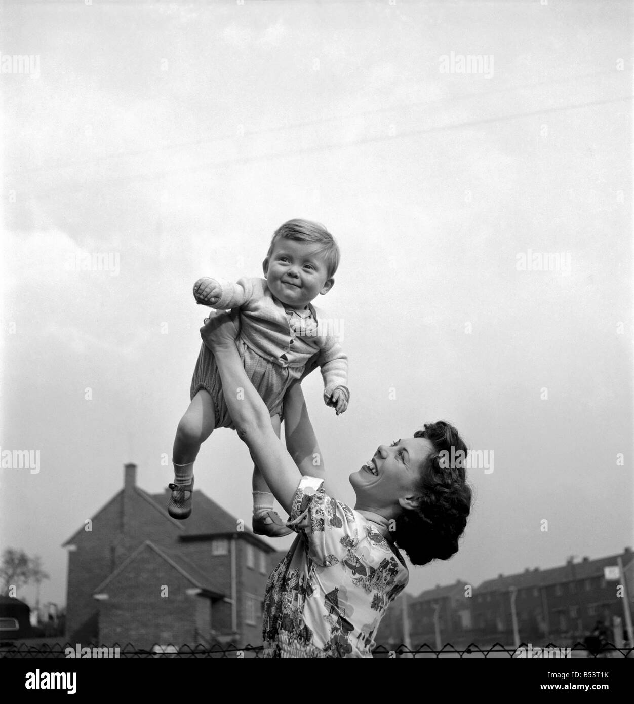 1950s parents hi-res stock photography and images - Alamy