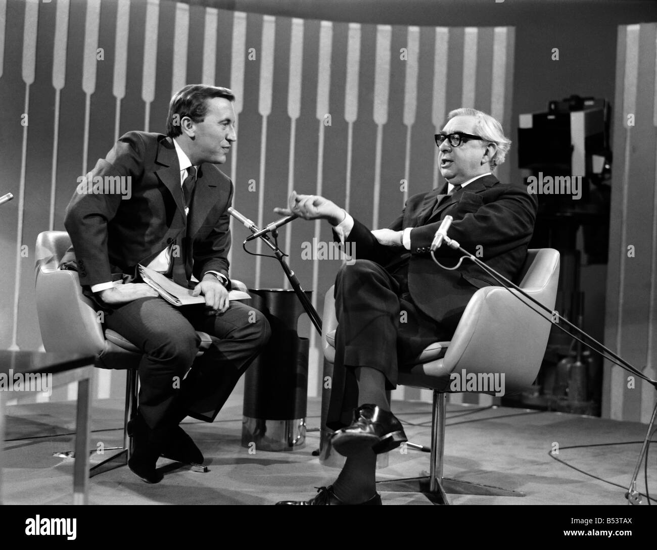Labour politician George Brown interviewed by David Frost on the Frost ...