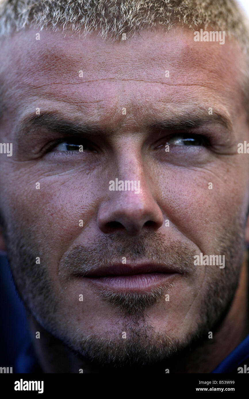 L.A Galaxy vs Chelsea in Los Angeles USA. David Beckham Stock Photo - Alamy