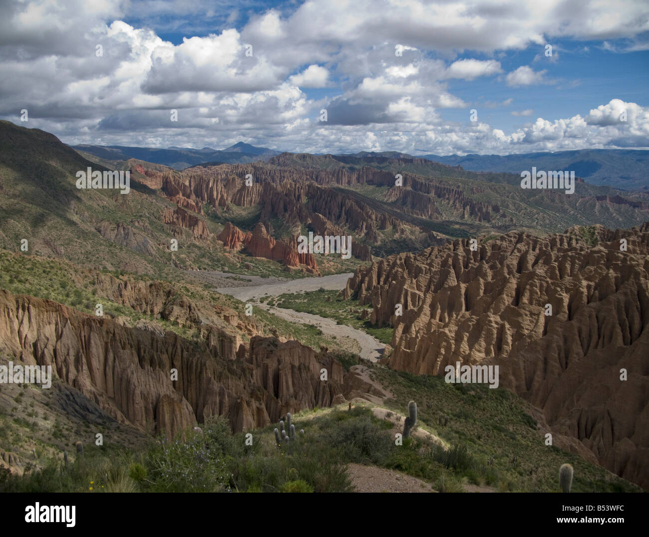 landscape,latin america,near the town of Tupiza in Bolivia Stock Photo ...