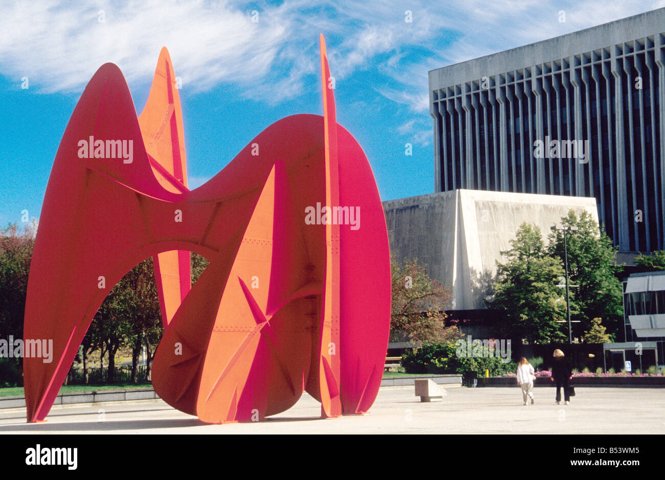 La Grande Vitesse (aka "The Calder") in Grand Rapids, Michigan Stock ...