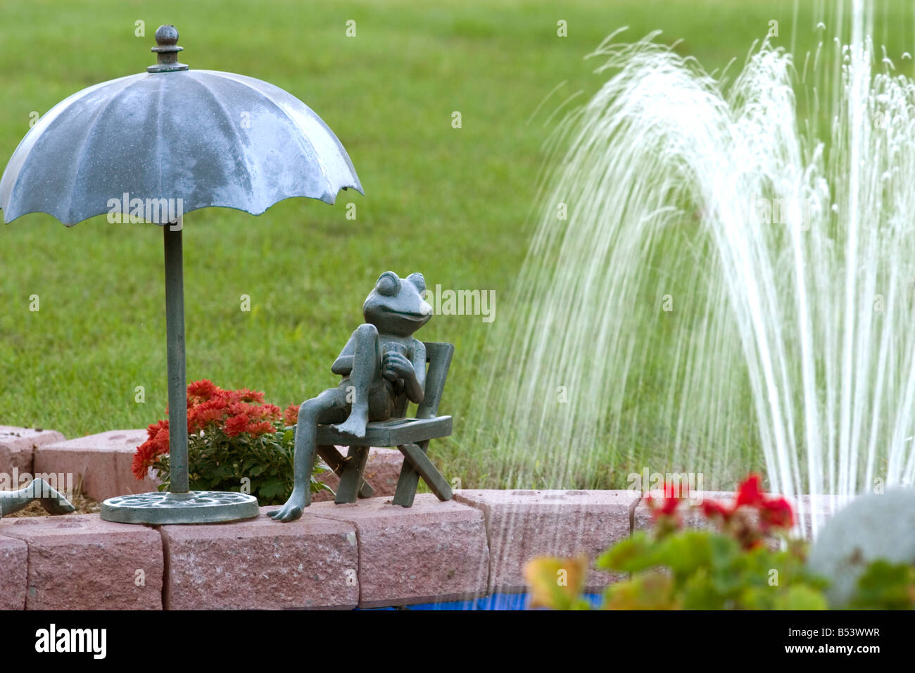 Lawn Art of the Upper Valley of Vermont and New Hampshire Stock Photo ...
