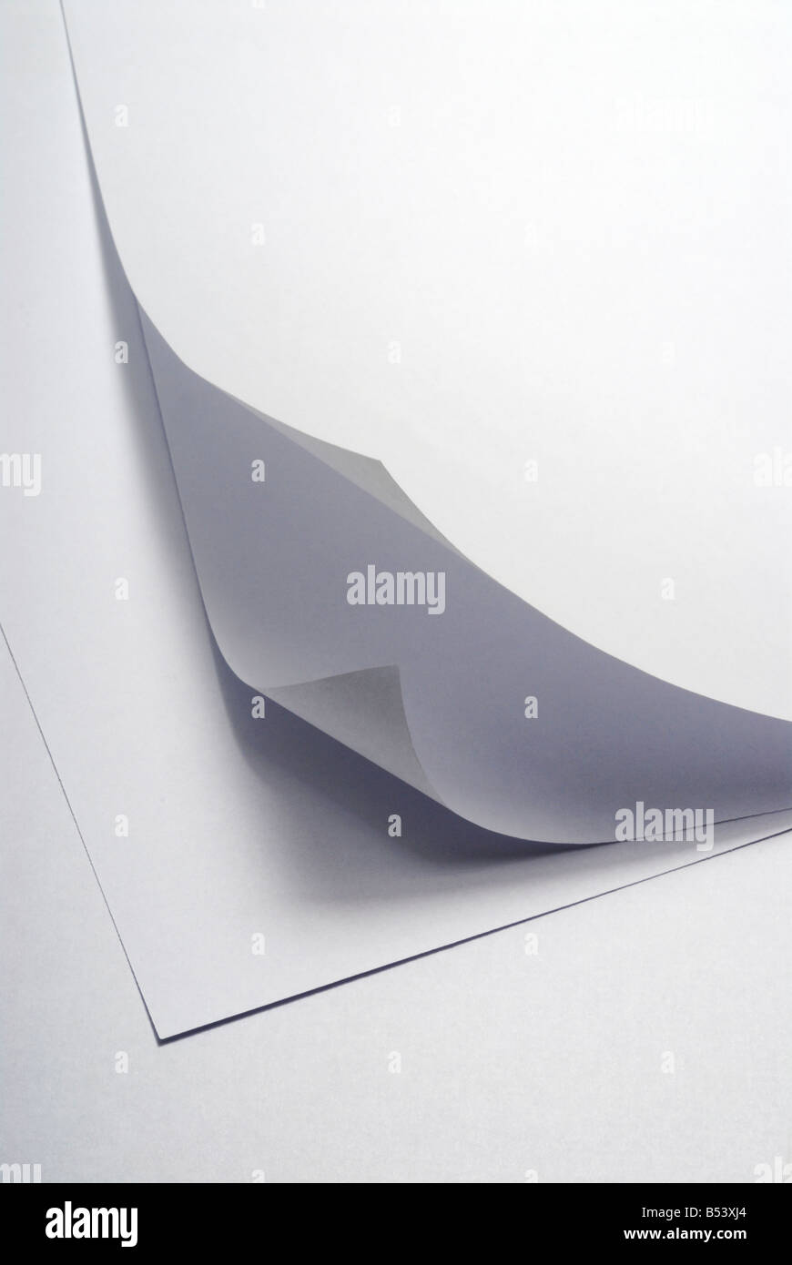 Curled corner page hi-res stock photography and images - Alamy