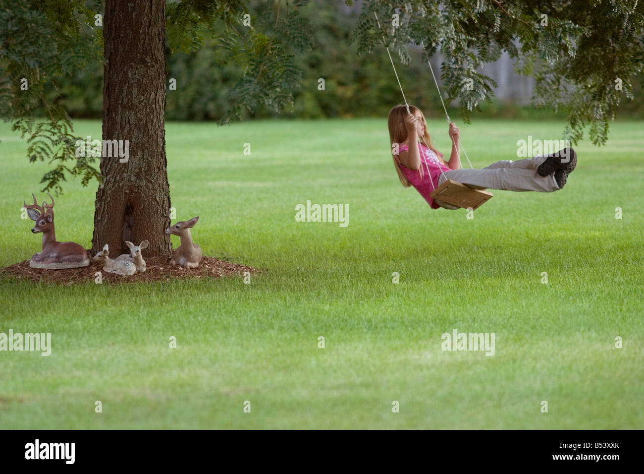 Lawn Art of the Upper Valley of Vermont and New Hampshire Stock Photo ...