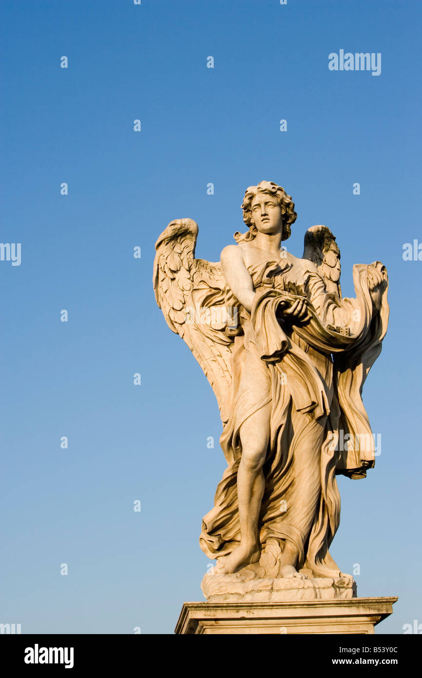 Angelo bridge sculpture hi-res stock photography and images - Alamy