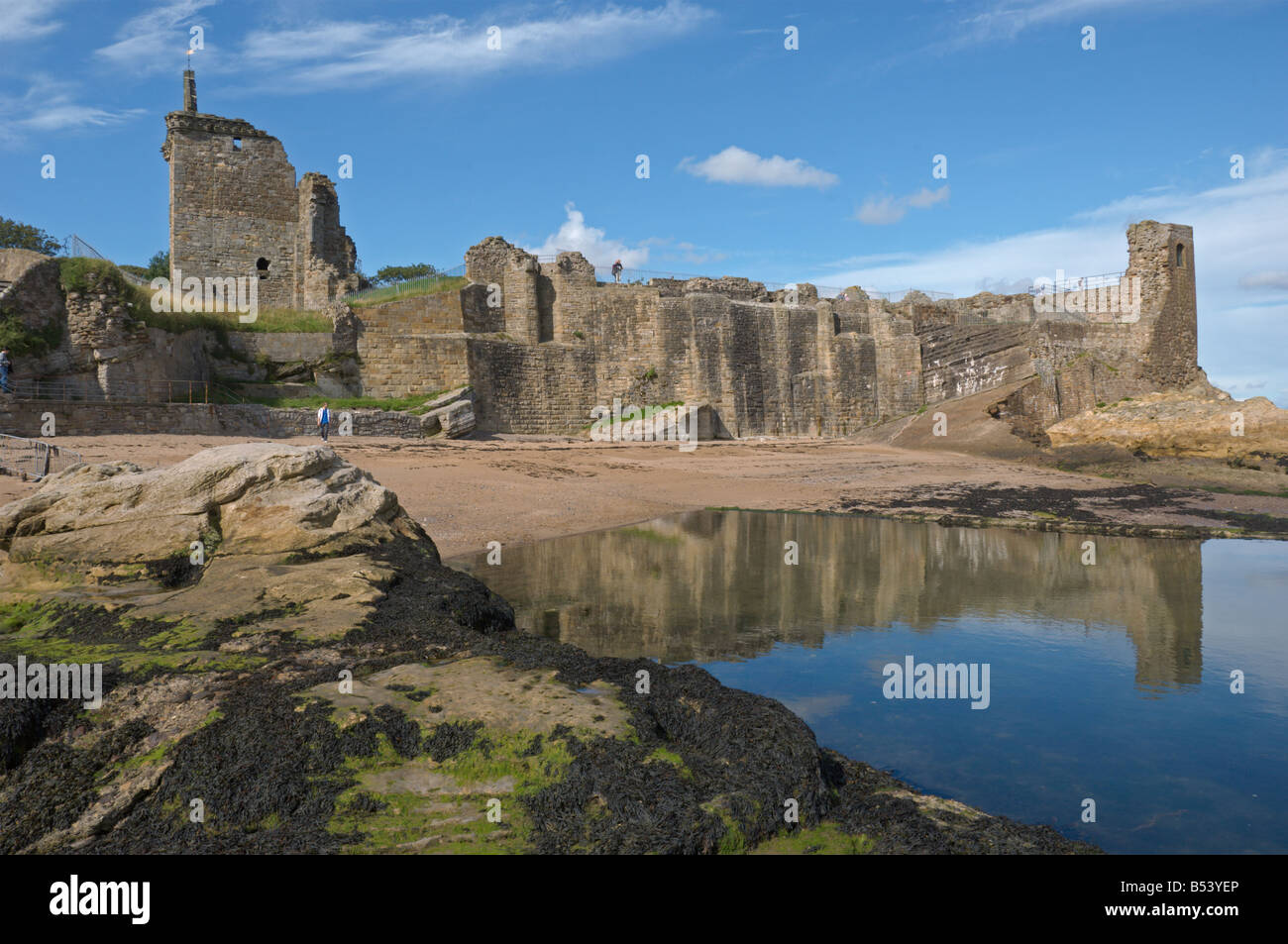 Scotland Castle Beach High Resolution Stock Photography and Images - Alamy