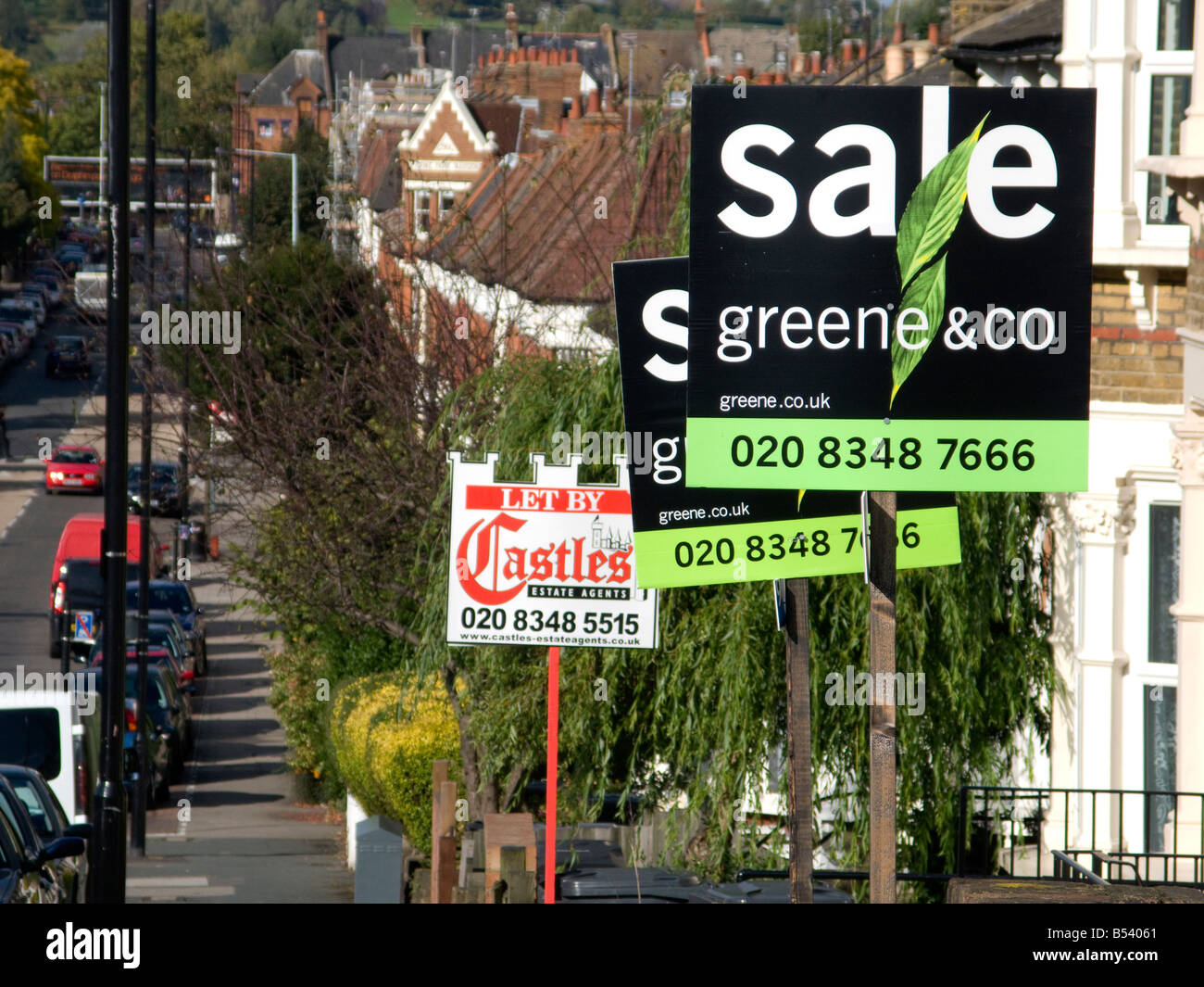 For Sale Signs Stock Photo - Alamy