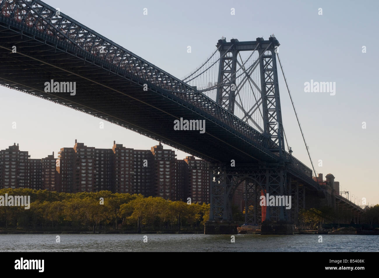 The Williamsburg Bridge Stock Photo - Alamy