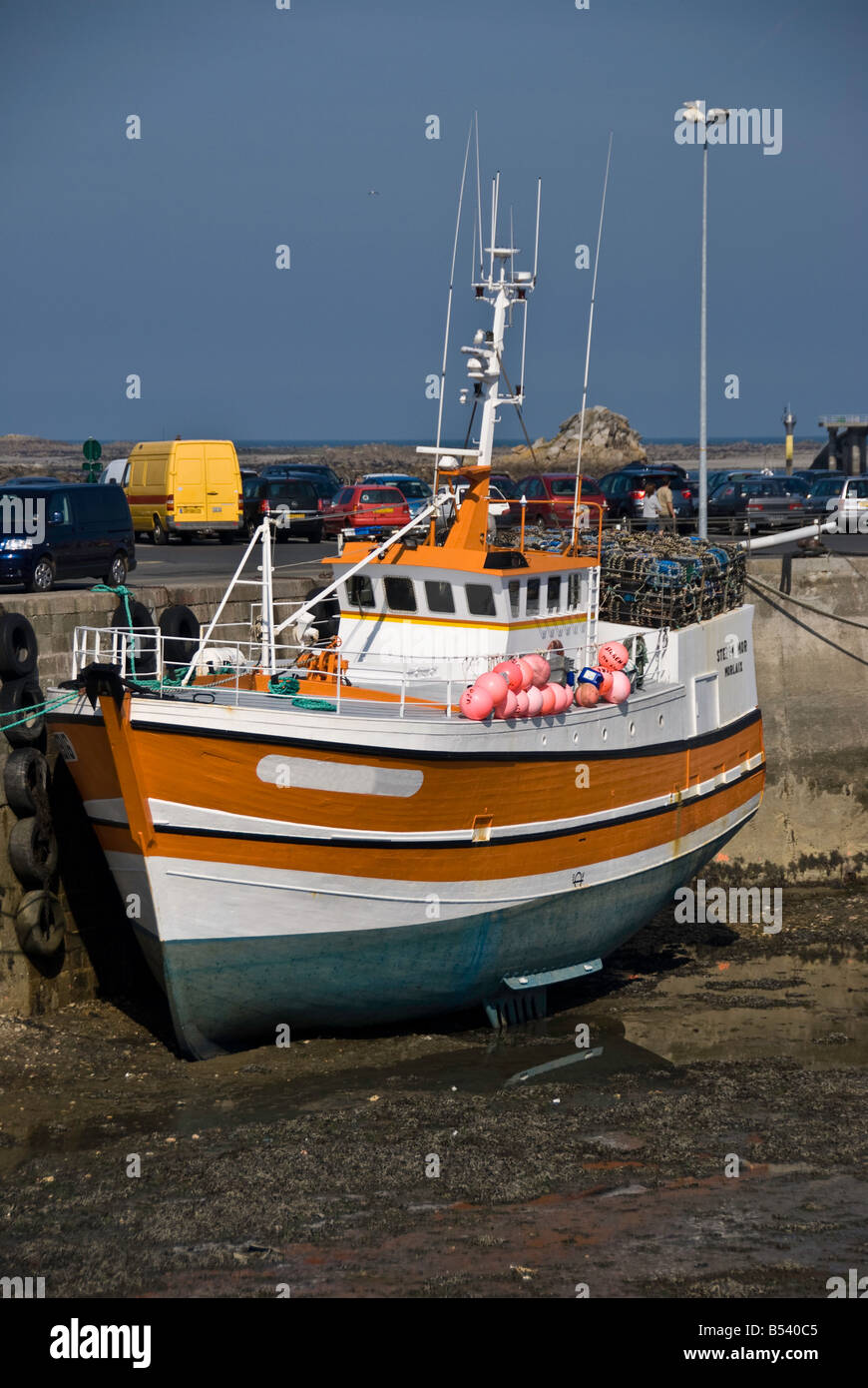 Orange coloured boat hi-res stock photography and images - Alamy