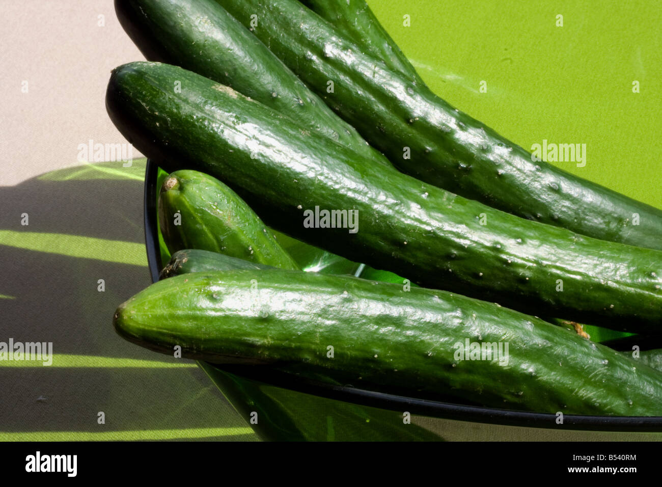 Fresh cucumbers cut out hi-res stock photography and images - Alamy