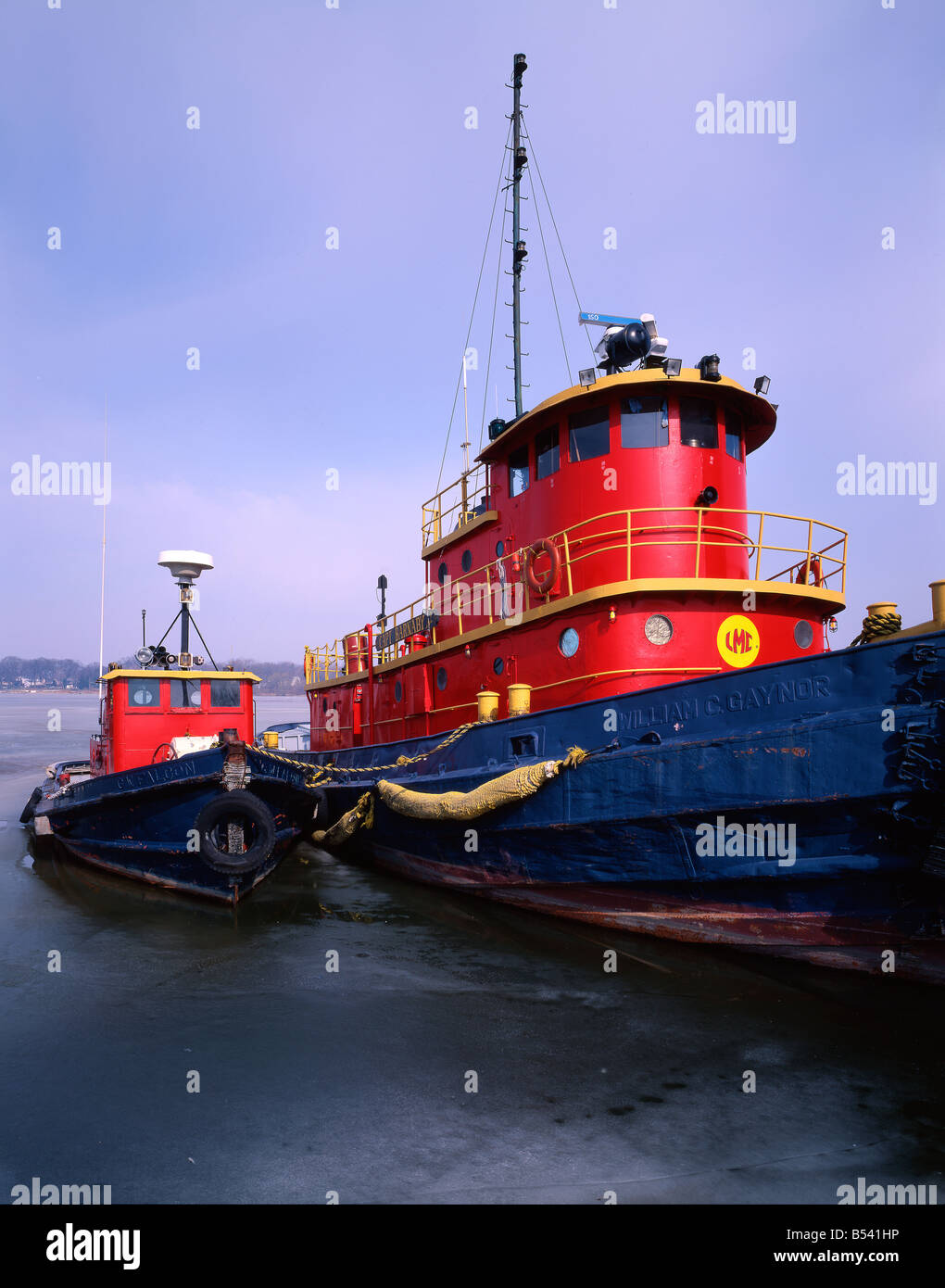 Tugboats Lake Michigan Holland Michigan USA Stock Photo - Alamy