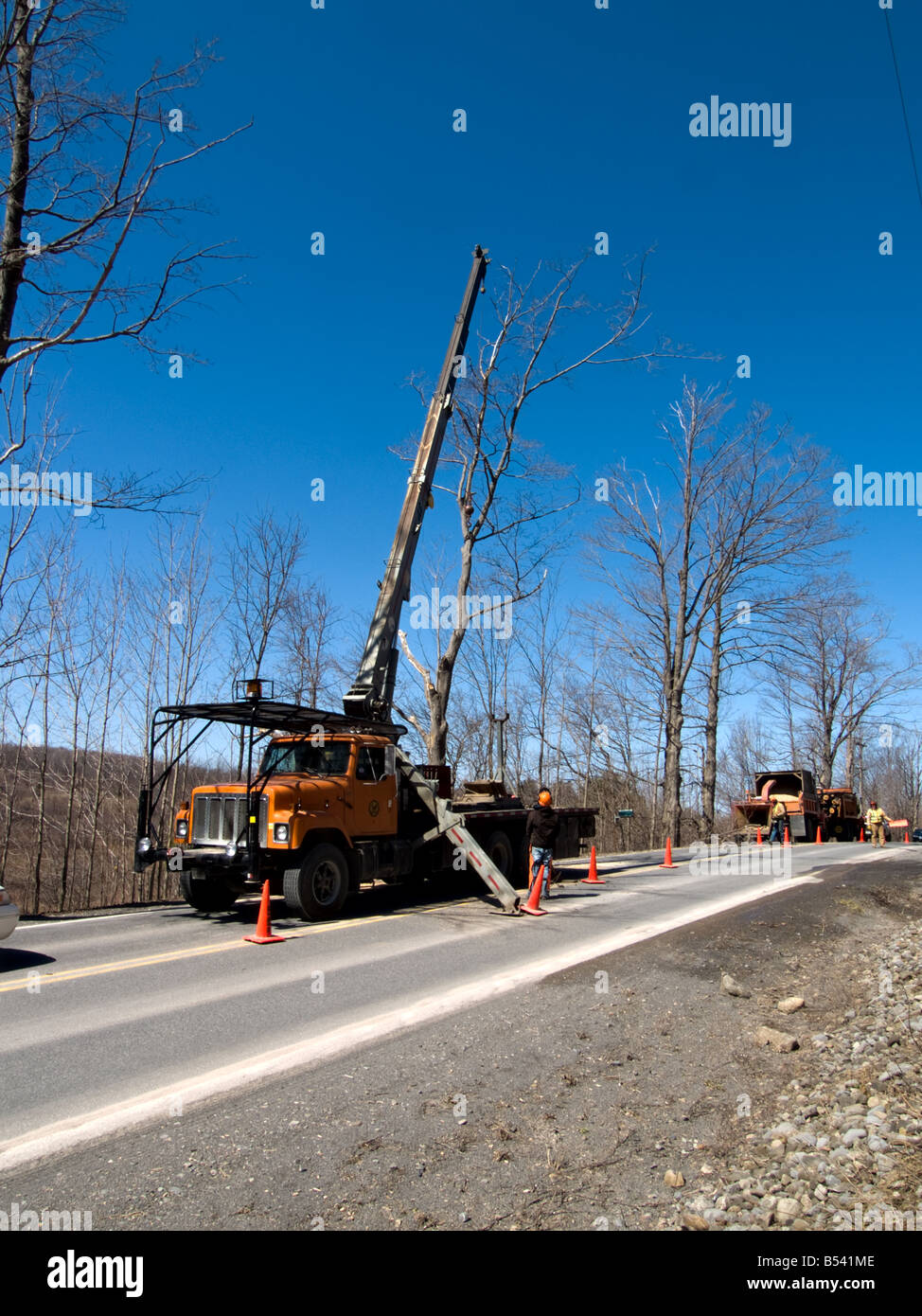 Telescoping crane hi-res stock photography and images - Alamy