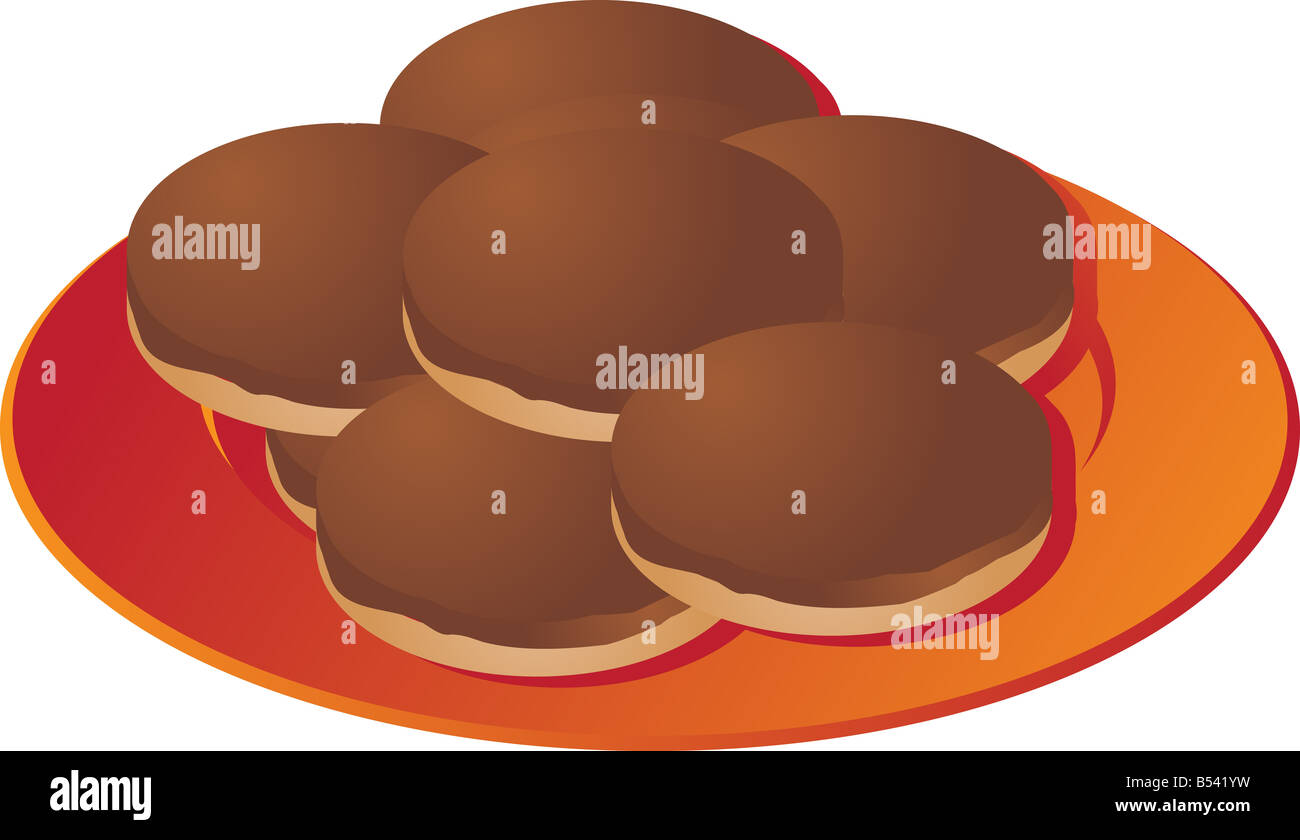 Biscuits chocolate digestive digestives hi-res stock photography and ...
