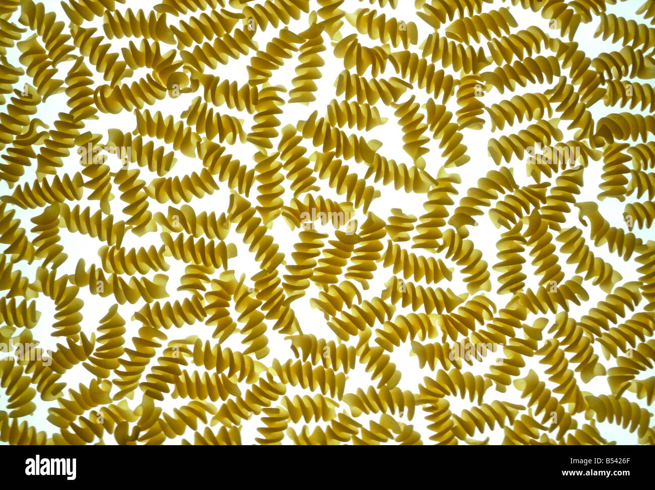 spiral twist pasta Stock Photo - Alamy