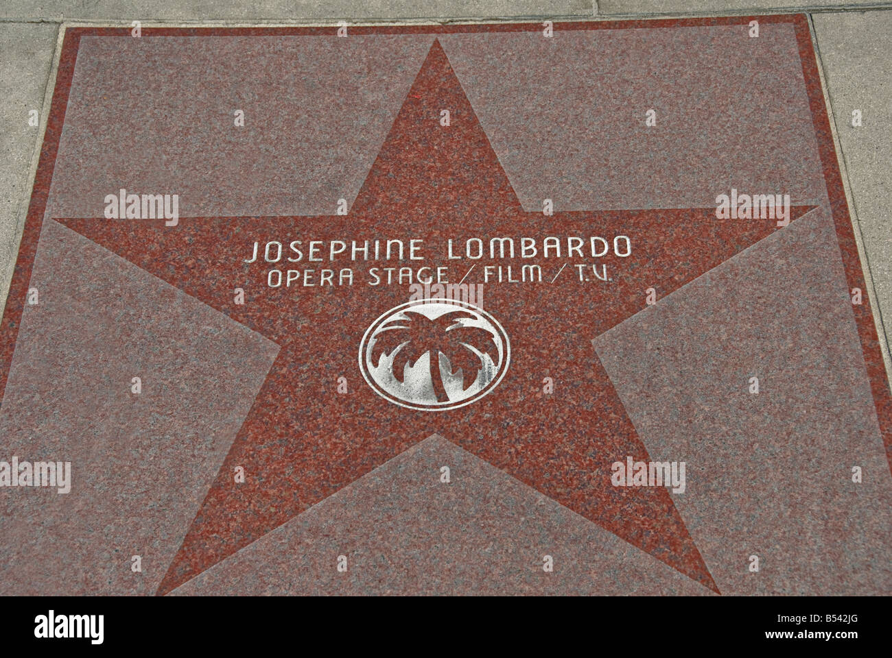 The Walk of Stars in Palm Springs, California Hollywood actors ...