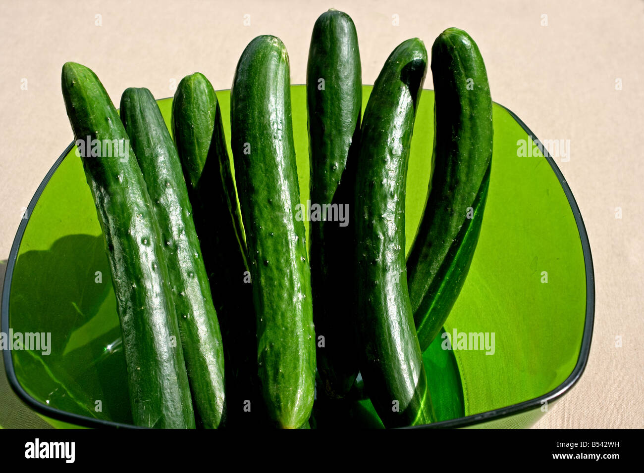 Fresh cucumbers cut out hi-res stock photography and images - Alamy