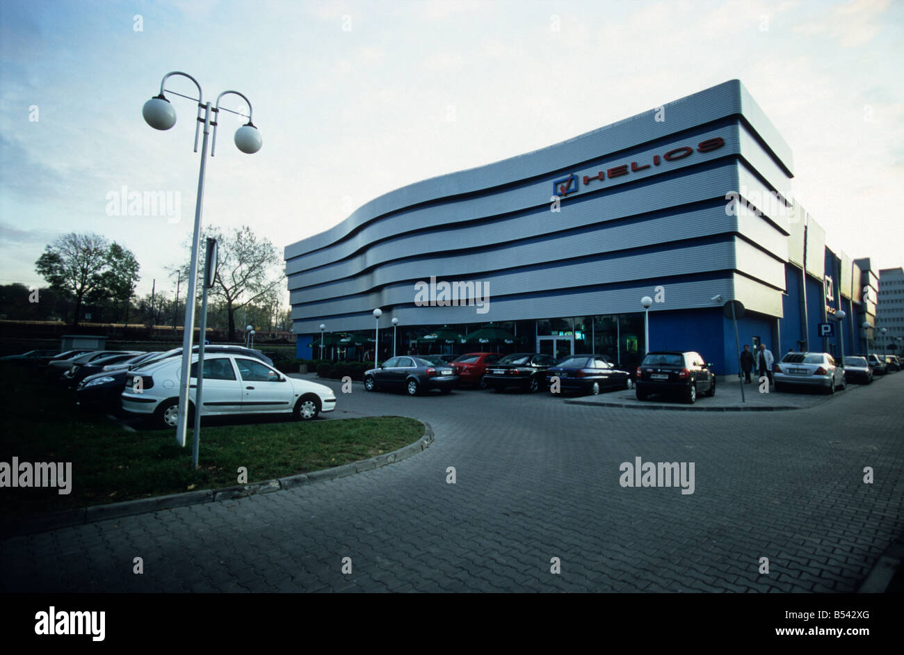 Helios cinema, Radom, Poland Stock Photo - Alamy