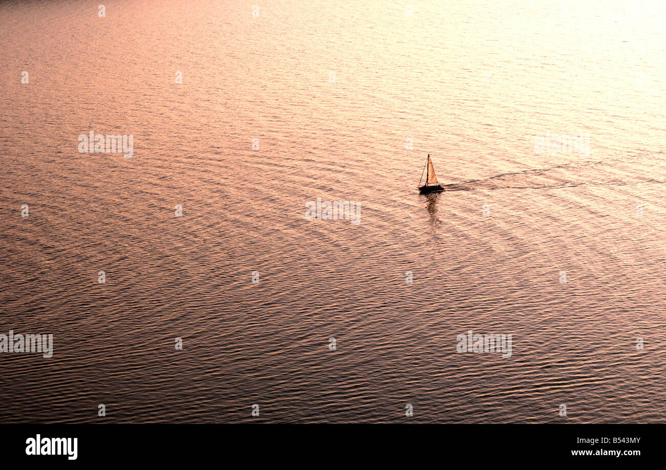 Sailing boat Split Croatia Stock Photo - Alamy