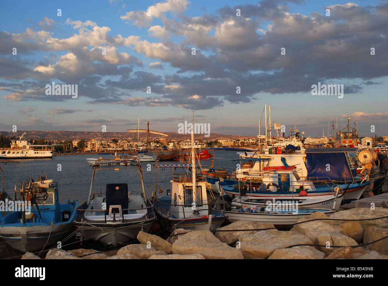 Port of paphos hi-res stock photography and images - Alamy