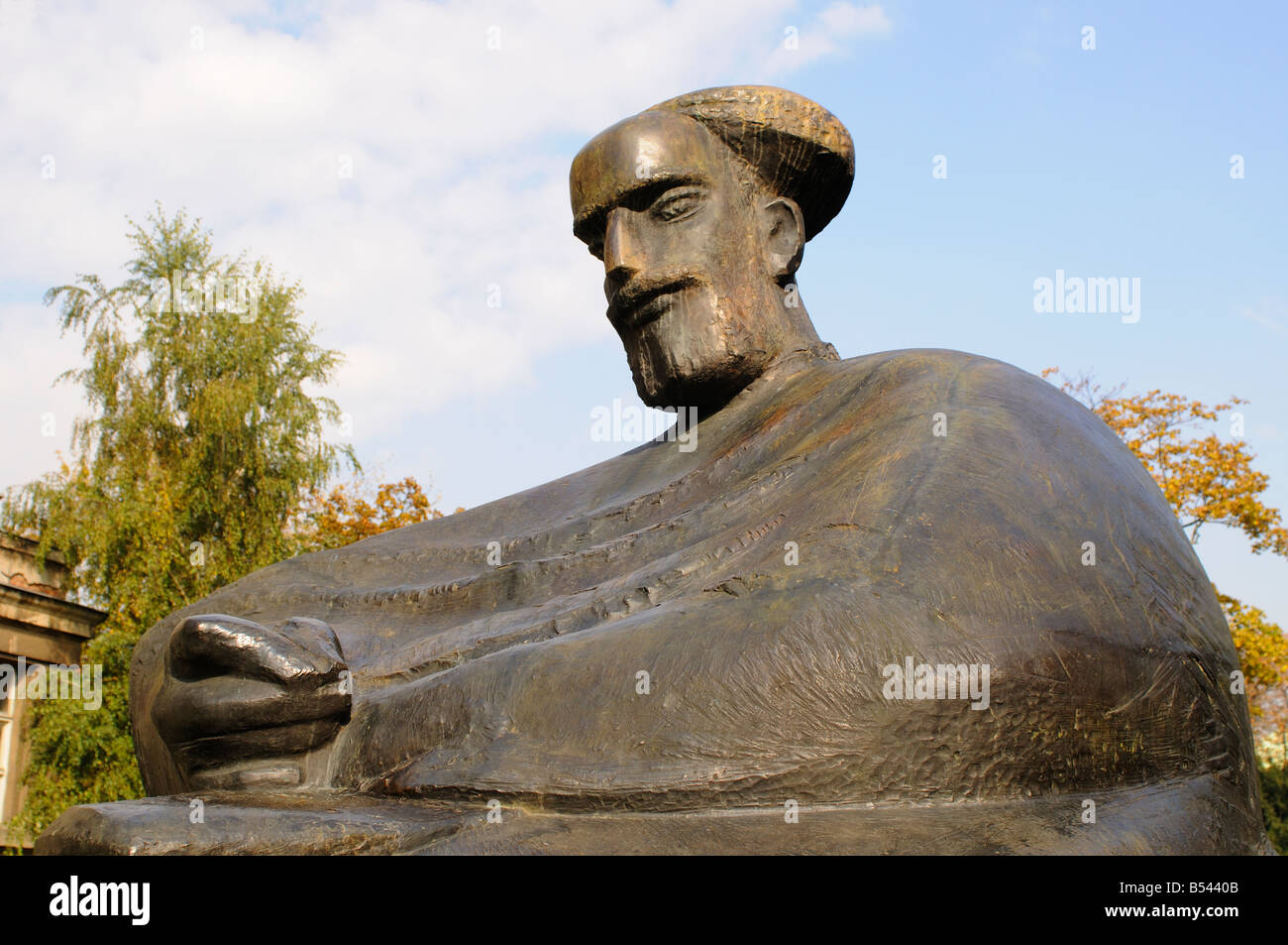 Statue of Marko Marulic on Marulic Square Zagreb Croatia Stock Photo ...