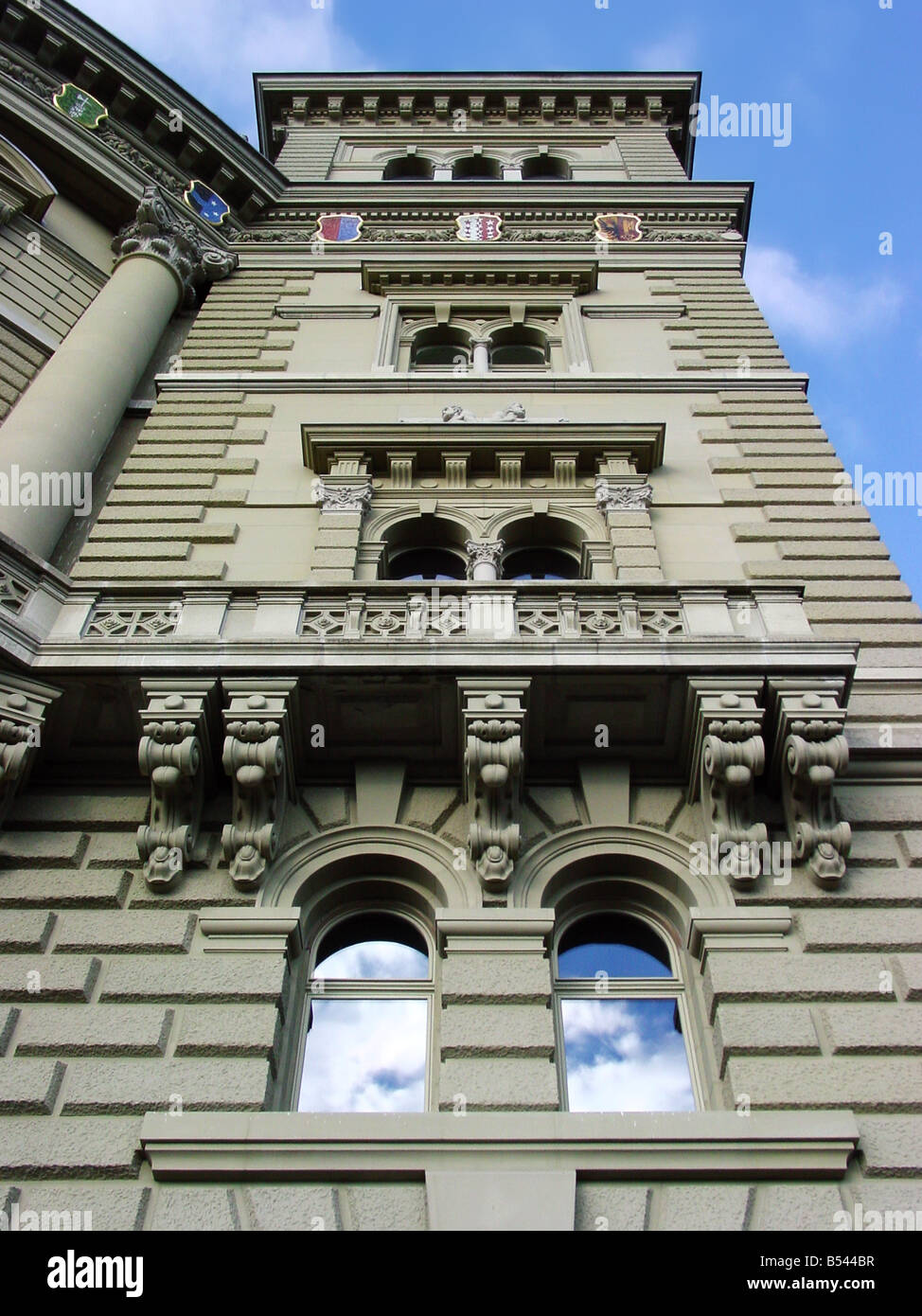 The Swiss Capitol Building in the city of Bern, Switzerland Stock Photo ...