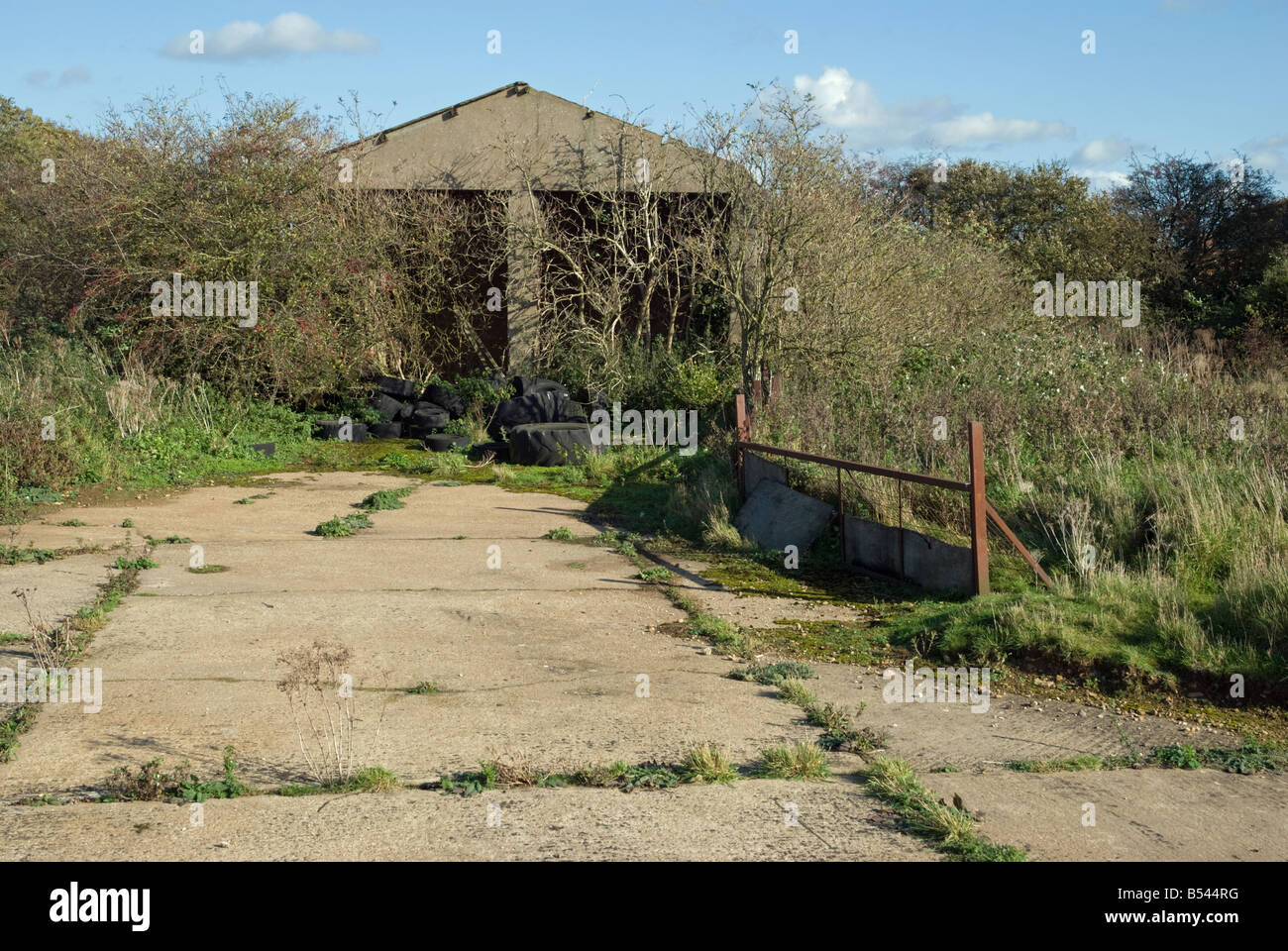 Fire Station. RAF Coleby Grange, Lincolnshire, England Stock Photo - Alamy
