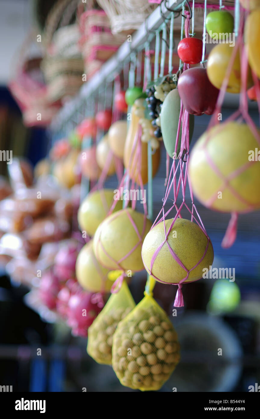 fruit stall nagoya batam riau islands indonesia Stock Photo - Alamy