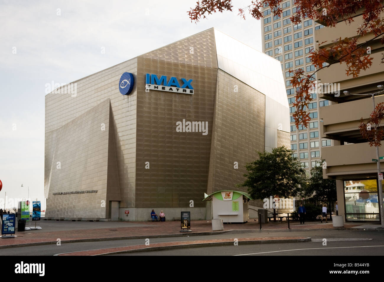 IMax Theater Matthew and Marcia Simons Boston Massachusetts Stock Photo ...