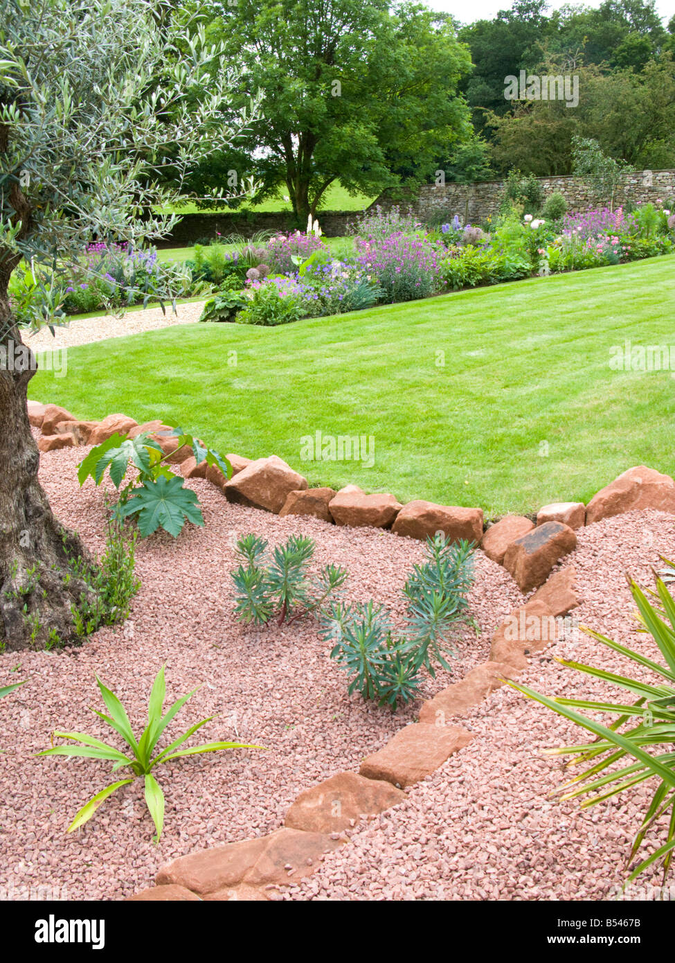 hot bed in a large garden Stock Photo - Alamy