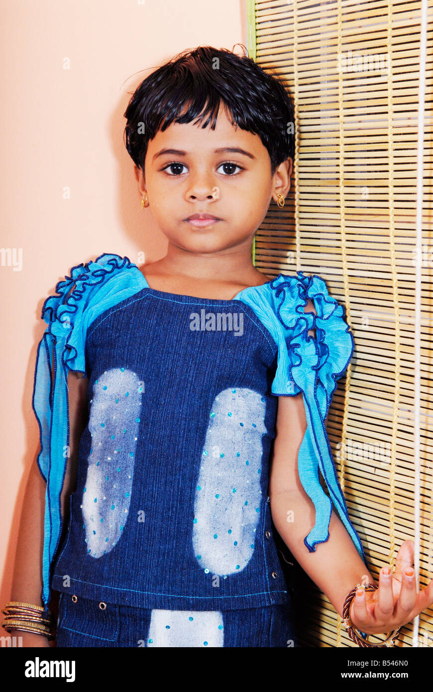 An Indian girl Stock Photo - Alamy