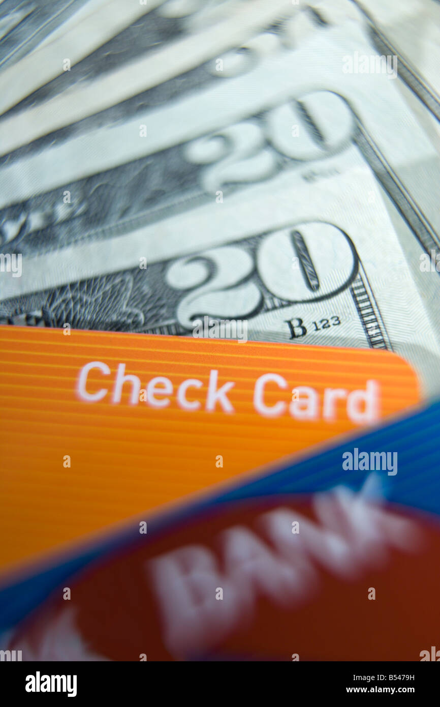 Money and bank cards Stock Photo - Alamy