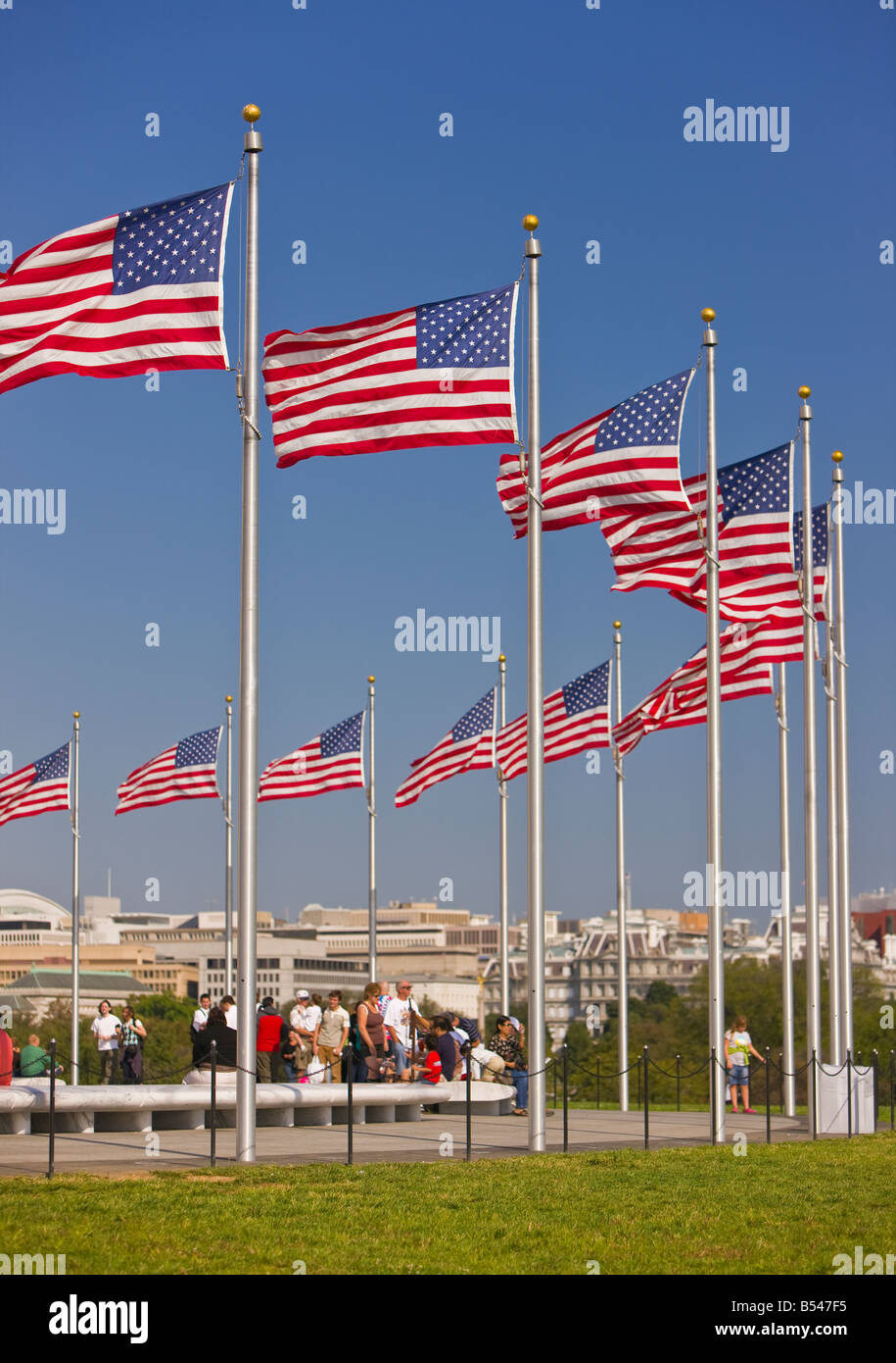 Washington dc flag hi-res stock photography and images - Alamy