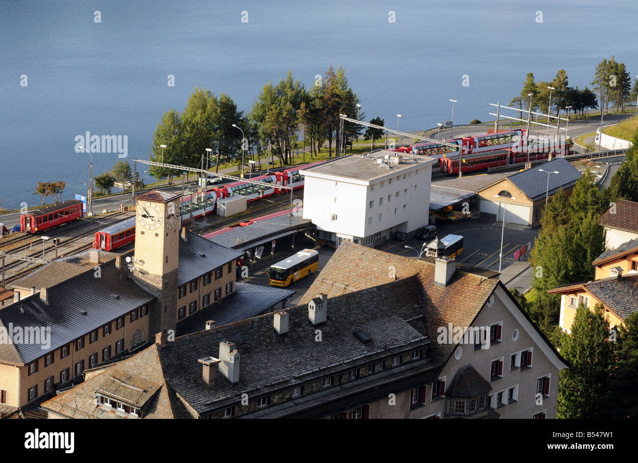 St Moritz Station High Resolution Stock Photography and Images - Alamy