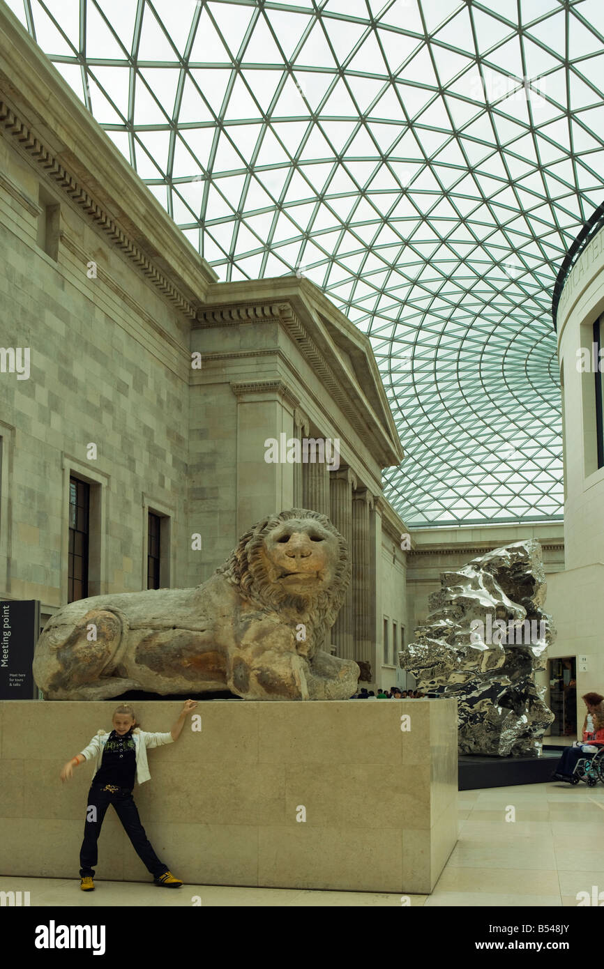 British Museum Statue Art Culture London England Stock Photo - Alamy
