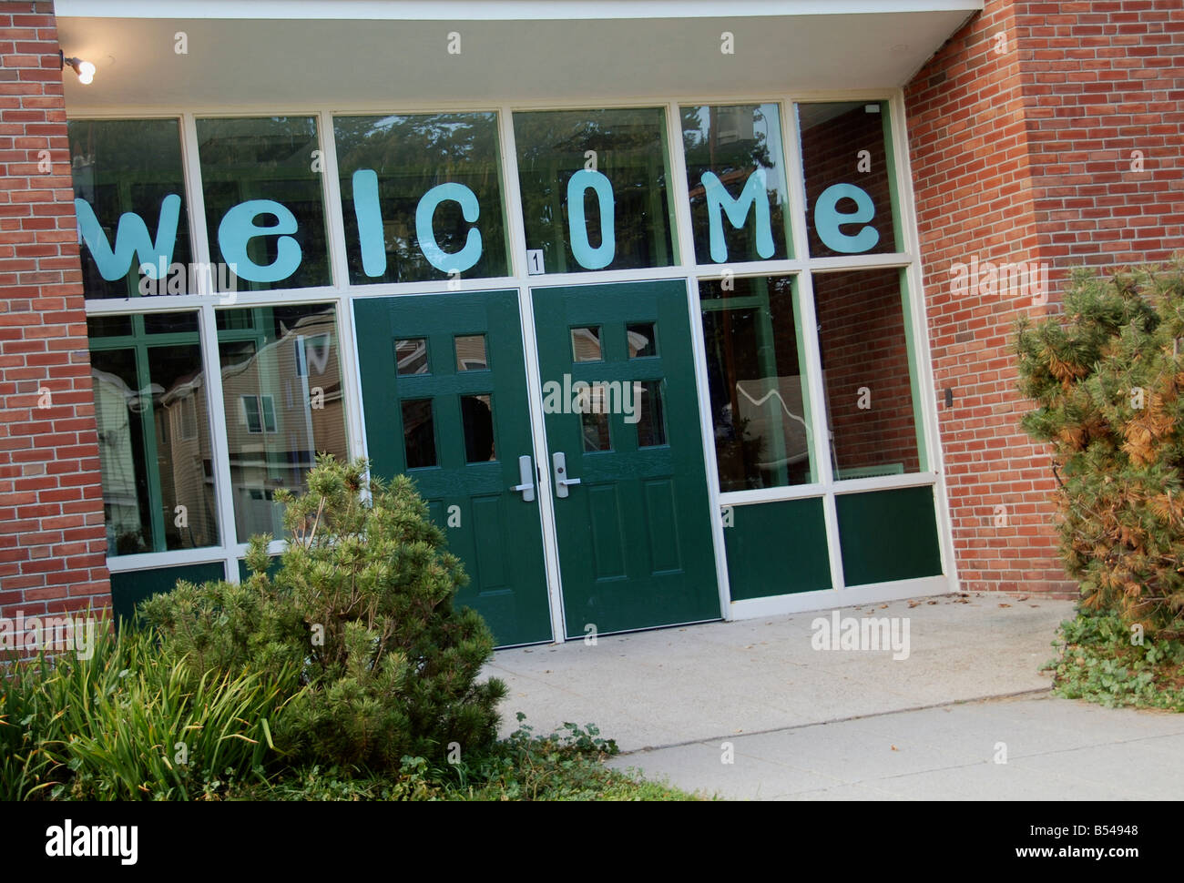 Kindergarten entrance hi-res stock photography and images - Alamy