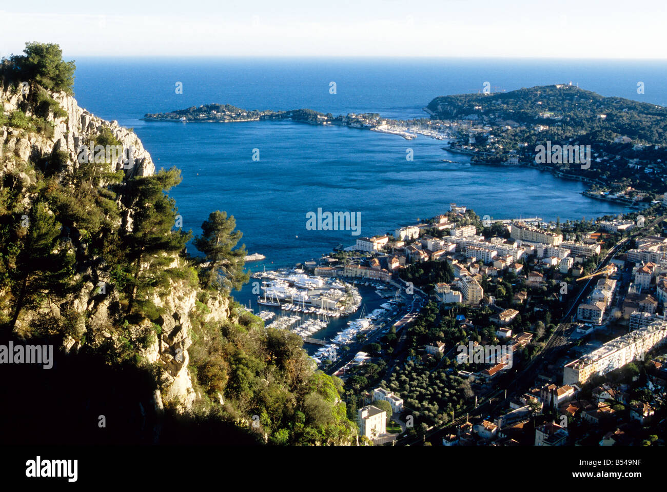 The bay of Beaulieu sur mer Alpes-MAritimes 06 French Riviera Cote d ...
