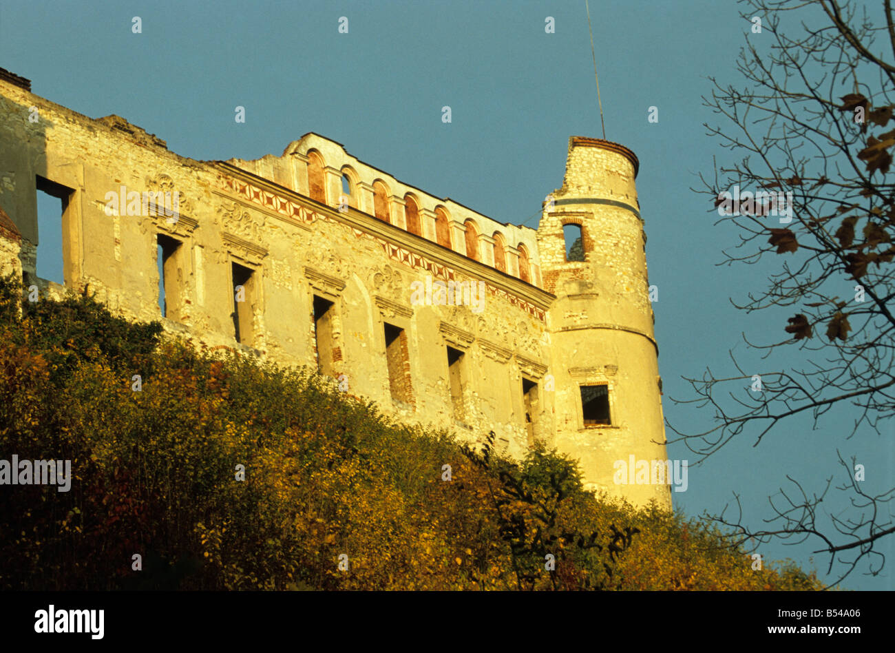 Janowiec Castle, Poland Stock Photo - Alamy