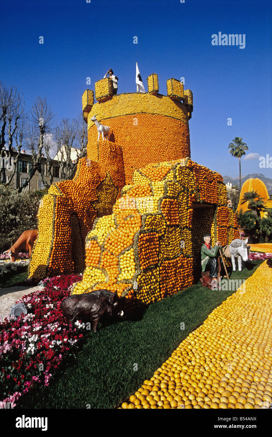 Menton lemon festival Alpes-MAritimes 06 cote d'azur French Riviera ...