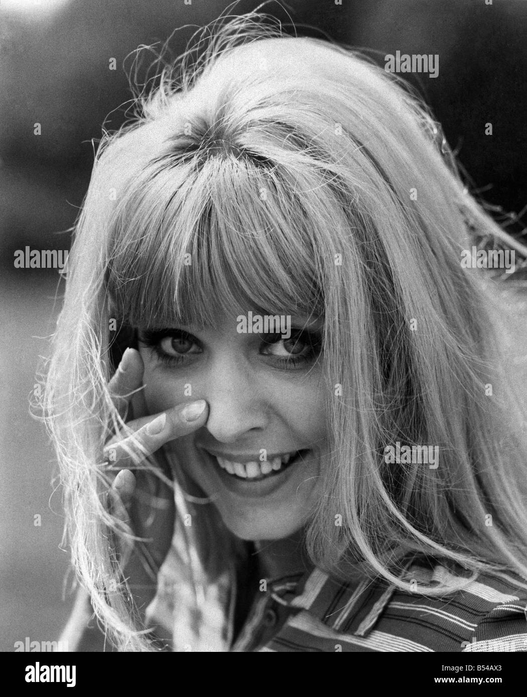 Actress Sarah Atkinson pictured in the sun near her home in Thames ...