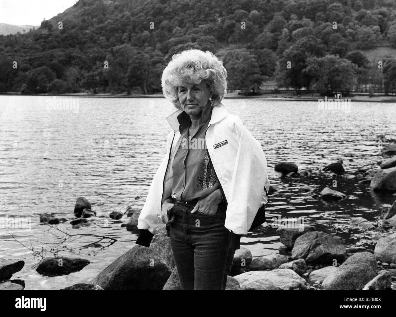 Maggie atkinson wife ron atkinson Black and White Stock Photos & Images ...