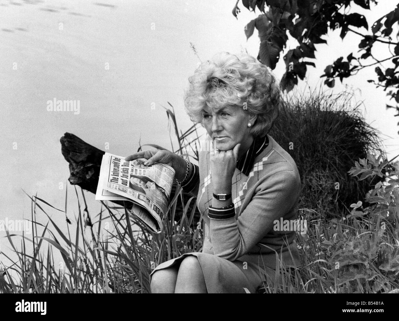 Mrs Margaret Atkinson, wife of Manchester United boss RonAtkinson ...