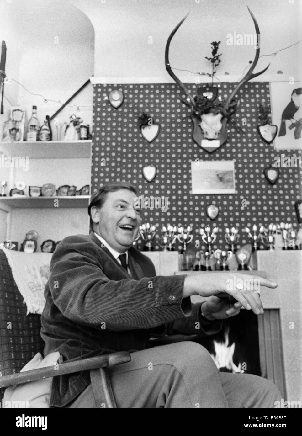 Derek 'Blaster' Bates, the comedian, singer and demolition expert ...