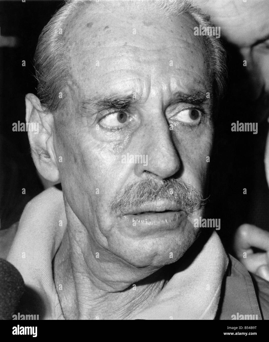 Former military advisor to Idi Amin, Mr. Bob Astles arrived in England ...